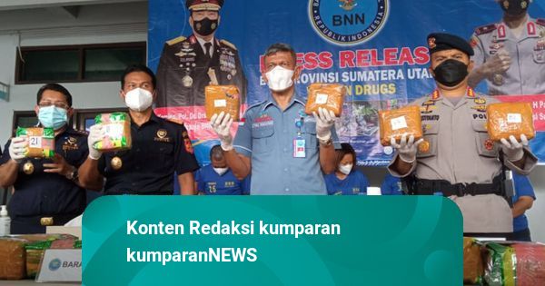 Ungkap Jaringan Narkoba Lintas Provinsi, BNN Sumut Sita 32 Kilogram Sabu | kumparan.com